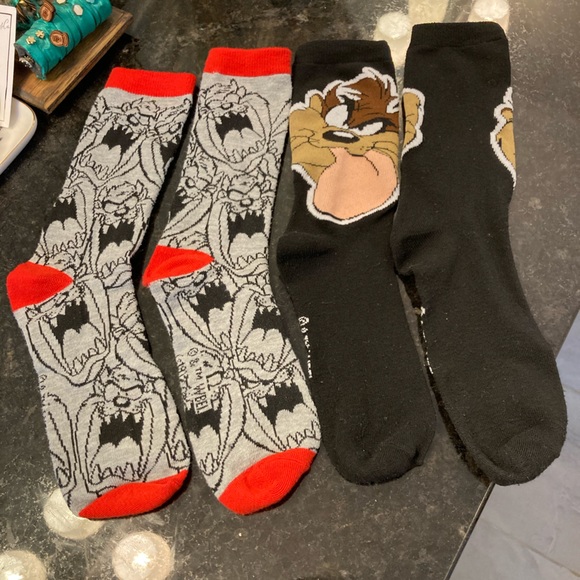 Underwear & Socks | Taz Mens Dress Socks Looney Toons | Poshmark